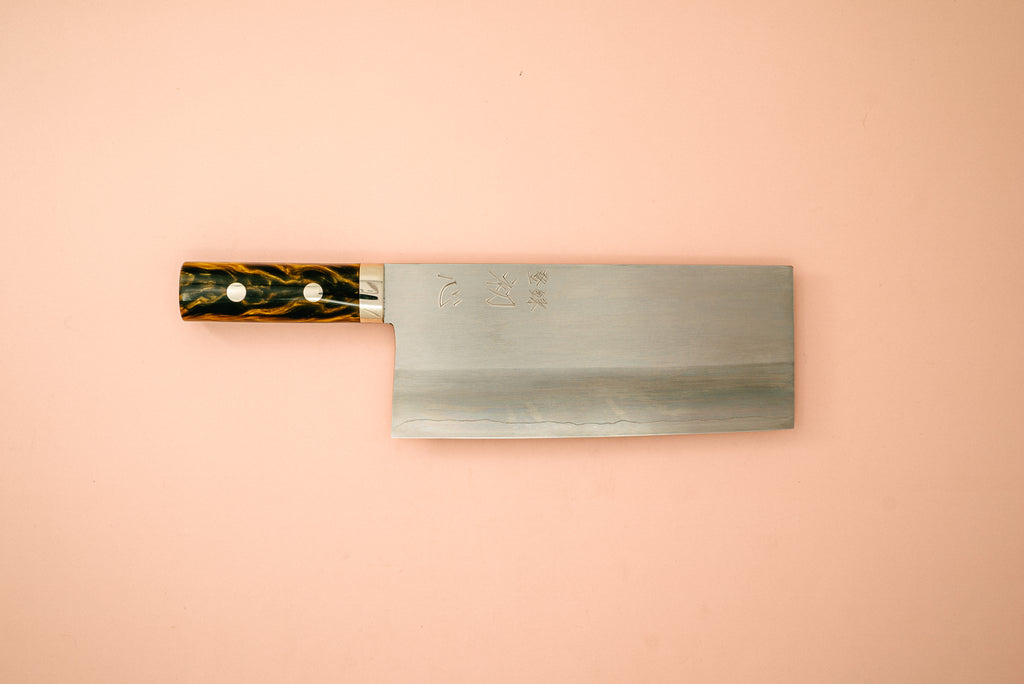 Nakagawa Silver3 Chinese Cleaver Acrylic Handle – The Cook's Edge