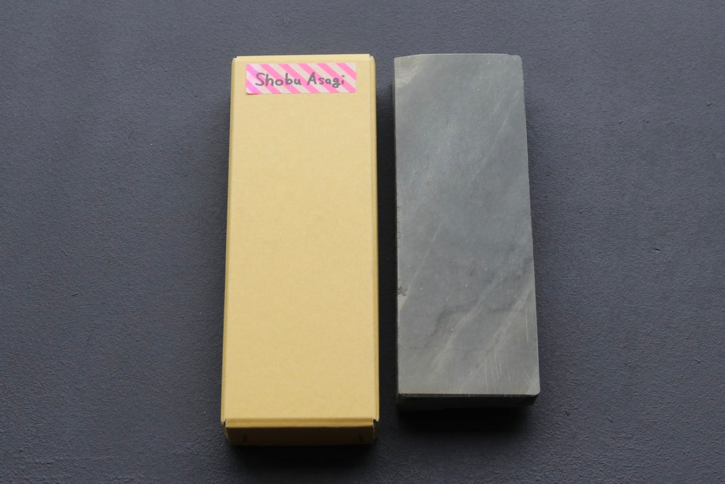 Shobu Asagi Natural Stone (Very Hard) – The Cook's Edge